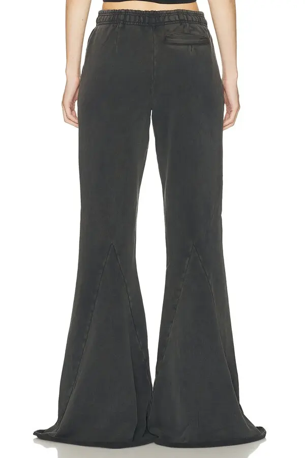 Entire Studios Heavy Flare Pant - Washed Black | Editorialist